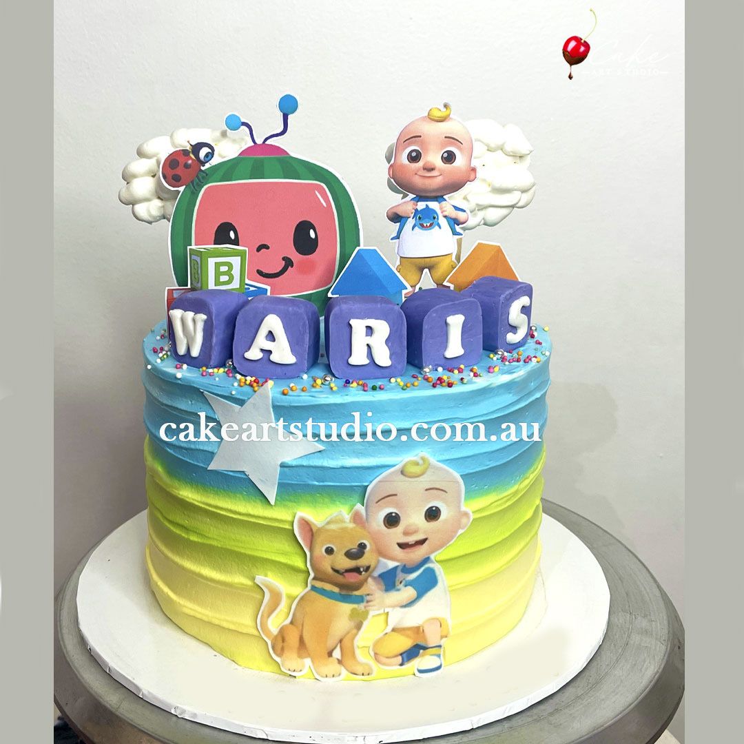 Cocomelon Cake - cakeartstudio