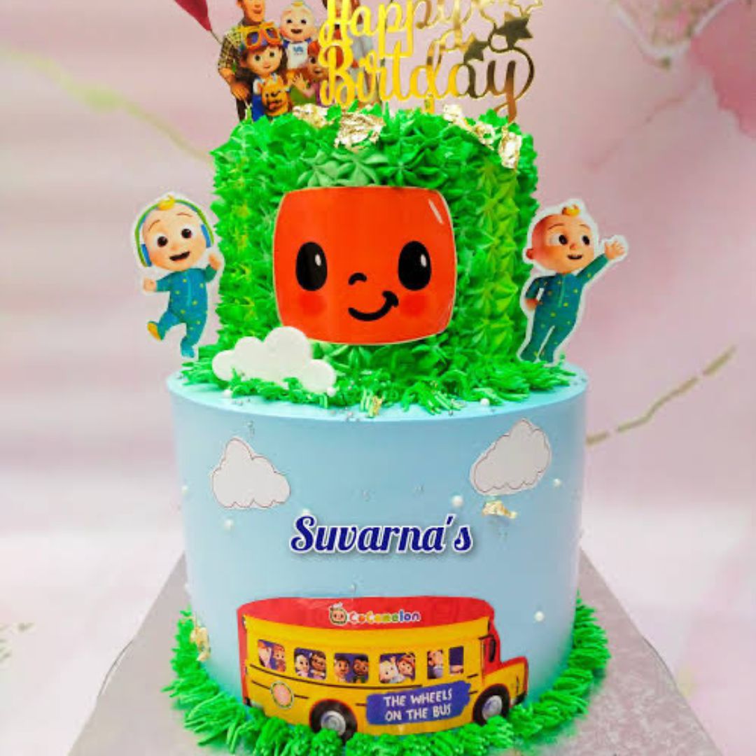Cocomelon Cake - cakeartstudio