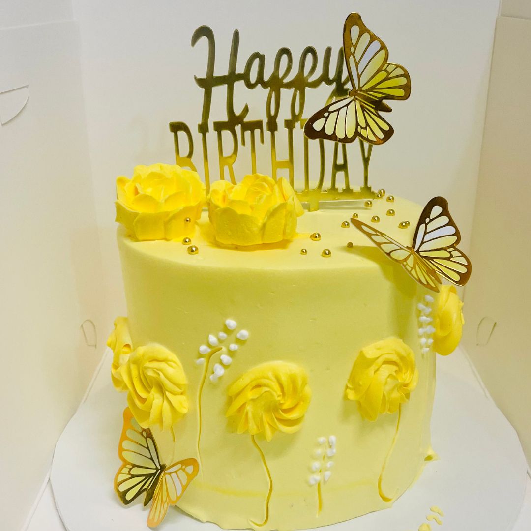 Butter Fly Cakes - cakeartstudio
